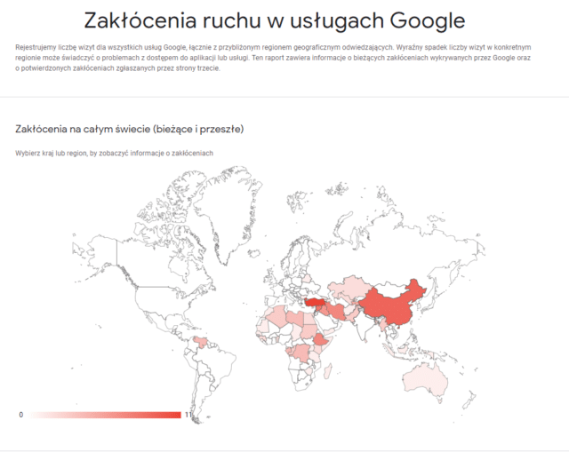 Czym jest raport przejrzystości Google | Grupa TENSE