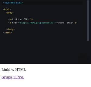 Język HTML – co to jest, do czego służy i jak wygląda? | Grupa TENSE